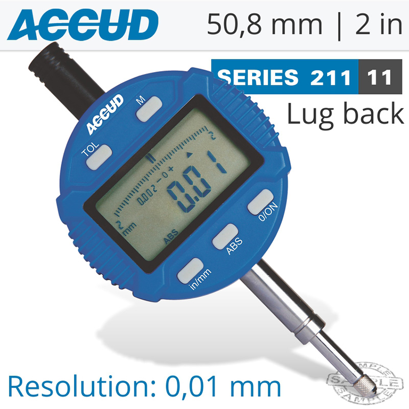 DIGITAL INDICATOR LUG BACK 50.8MM/2' - Mr Tool Guy