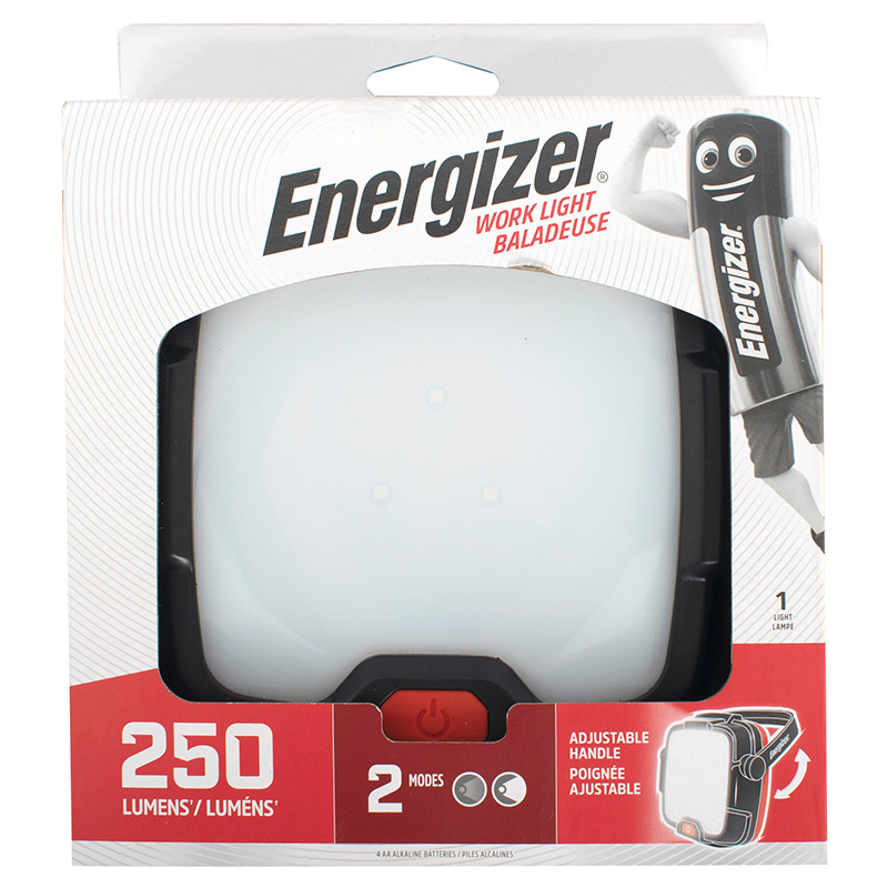 ENERGIZER WORK LIGHT 250 LUMENS - Mr Tool Guy