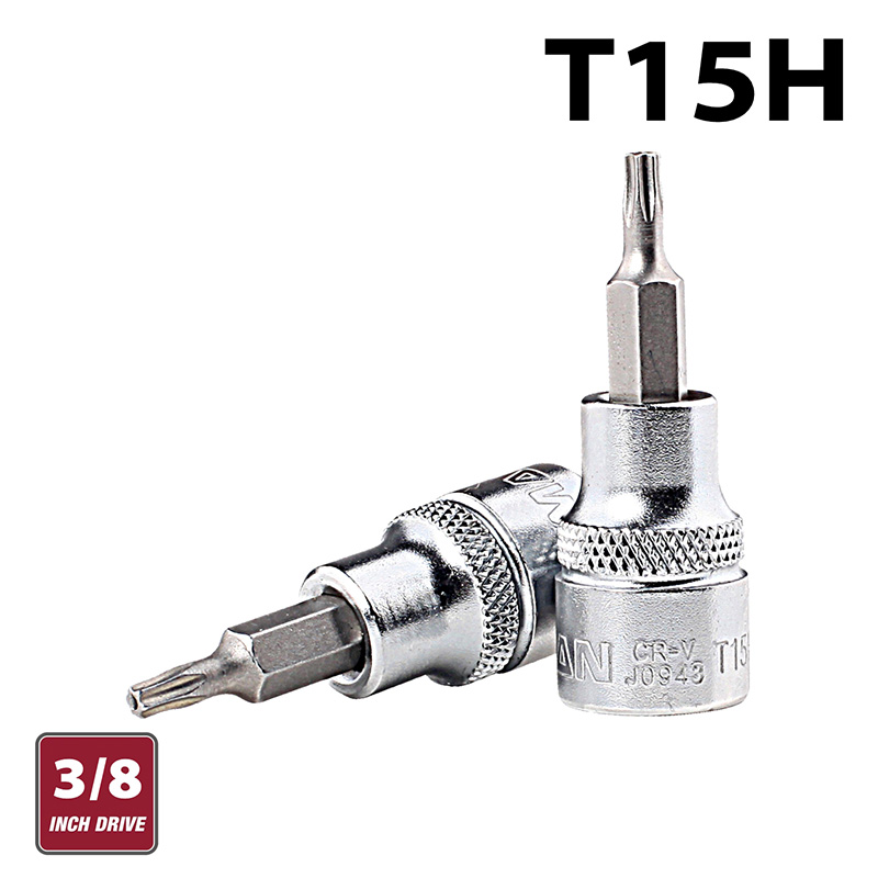 FIXMAN 3/8' DR.BIT SOCKET T15H TORX SECURITY - Mr Tool Guy