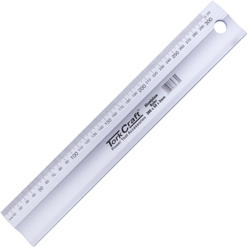 ALUMINIUM STRAIGHT EDGE RULER TYPE B 300X50X5.0MM - Mr Tool Guy