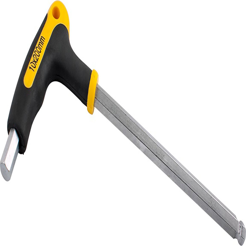 BALL POINT T HANDLE HEX ALLEN KEY 10.0MM X 200MM - Mr Tool Guy