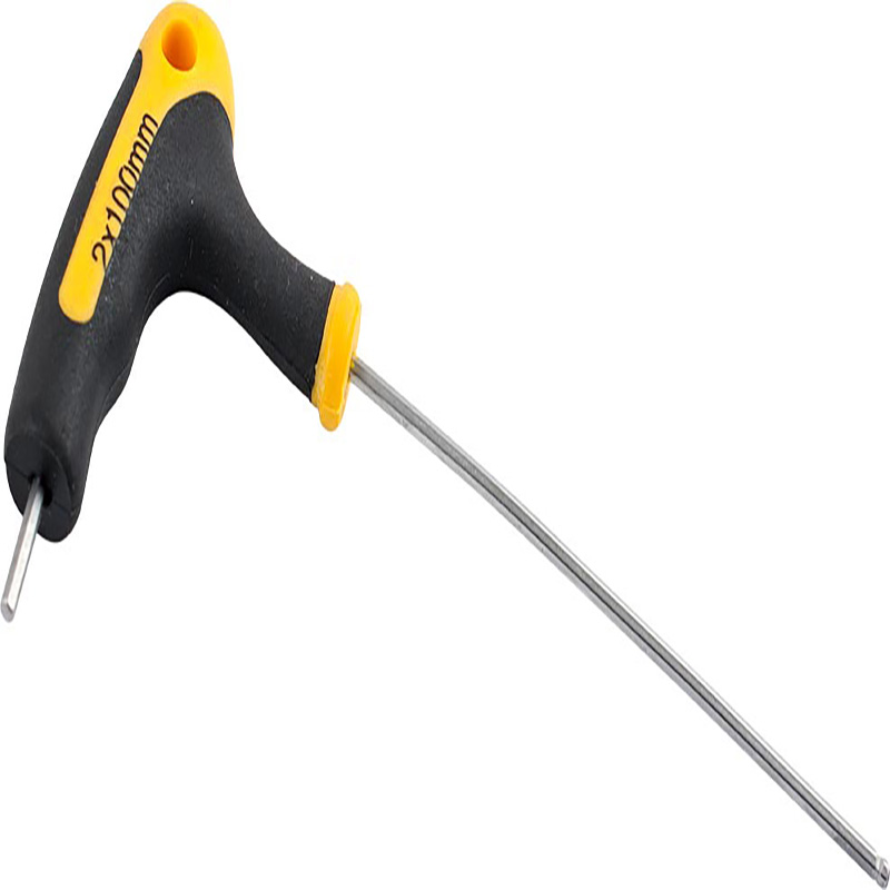 BALL POINT T HANDLE HEX ALLEN KEY 2.0MM X 100MM - Mr Tool Guy