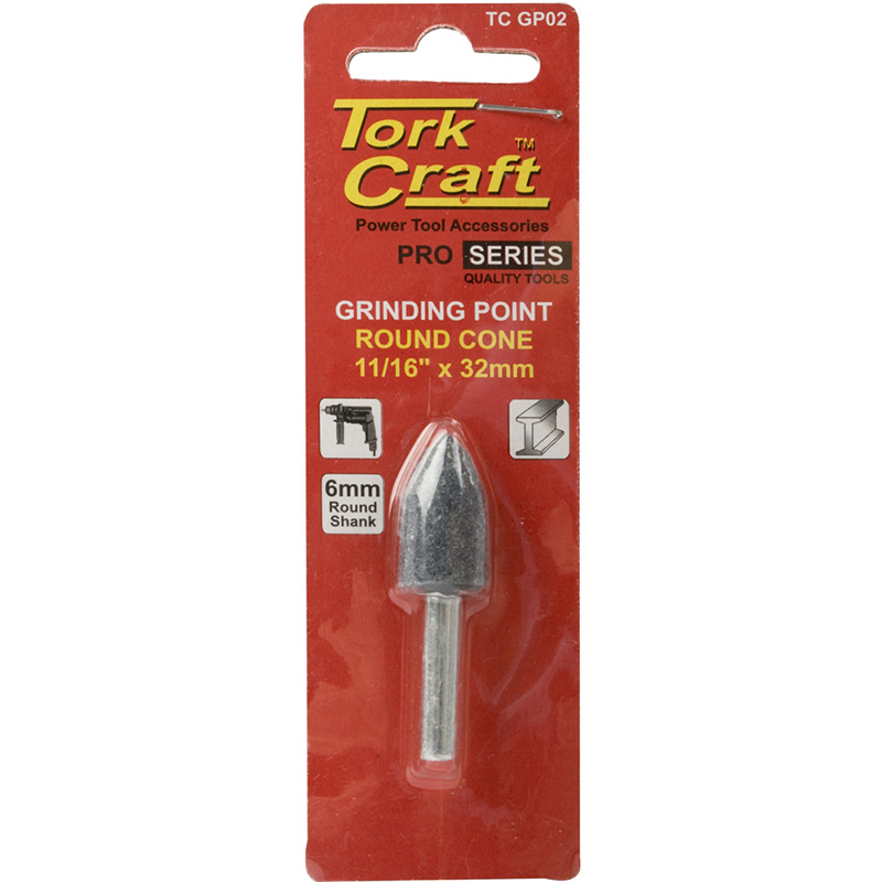 GRINDING POINT ROUND CONE - Mr Tool Guy