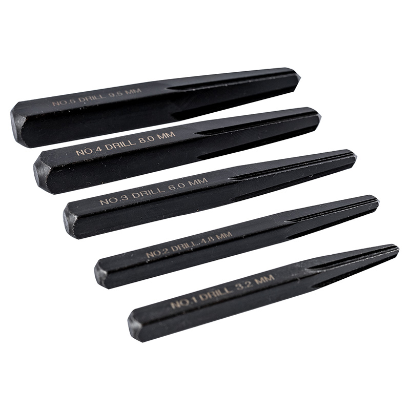 SQUARE SCREW EXTRACTOR SET 5PCE - Mr Tool Guy