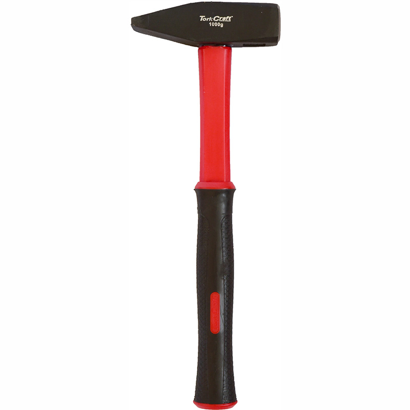 ENGINEERS HAMMER 1.0KG FIBREGLASS 370MM HANDLE - Mr Tool Guy