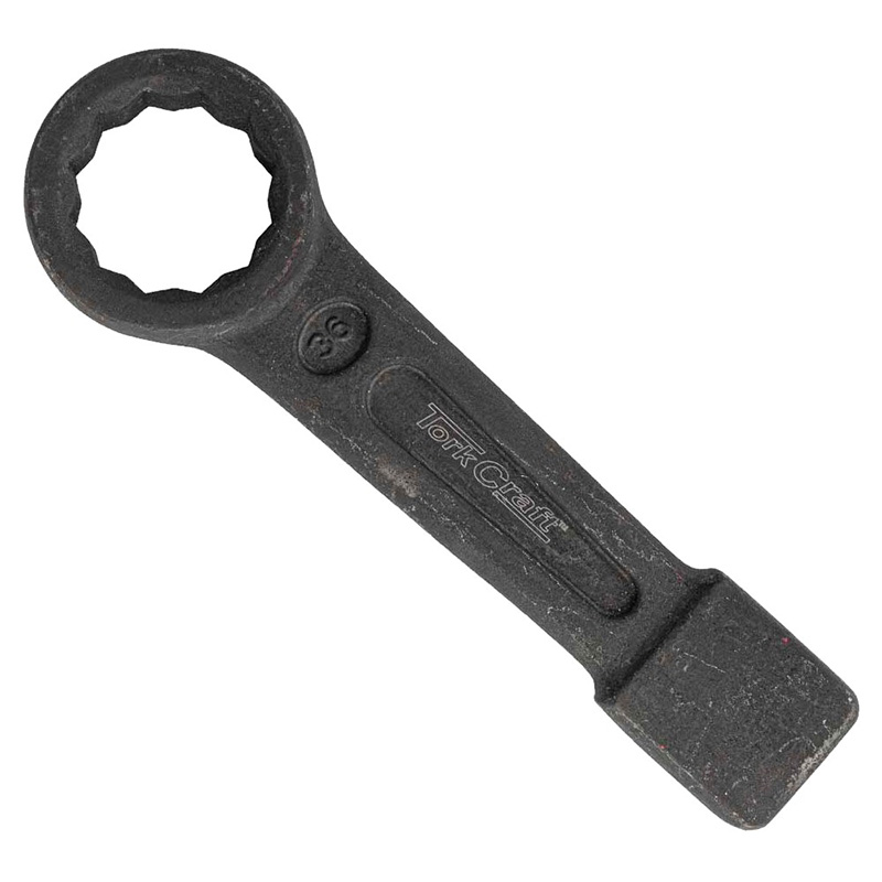 SLOGGING SPANNER 36MM RING END CRV - Mr Tool Guy