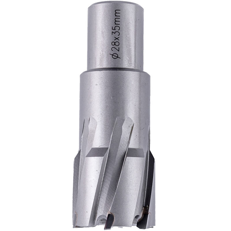 ANNULAR HOLE CUTTER TCT 28 X 35MM BROACH SLUGGER BIT - Mr Tool Guy