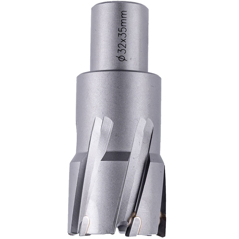 ANNULAR HOLE CUTTER TCT 32 X 35MM BROACH SLUGGER BIT - Mr Tool Guy