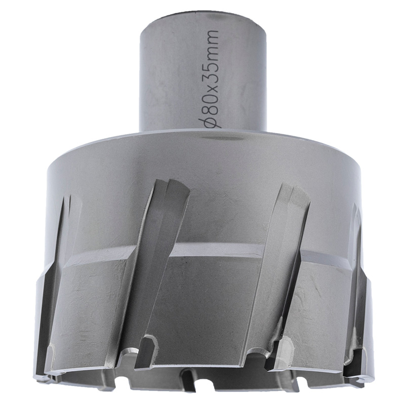 ANNULAR HOLE CUTTER TCT 80 X 30MM BROACH SLUGGER BIT - Mr Tool Guy