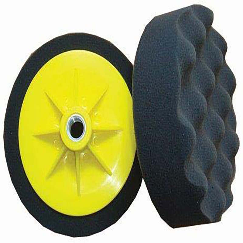 COMPOUNDING SPONGE 150MM X M14 BLACK WAFFLE SOFT - Mr Tool Guy
